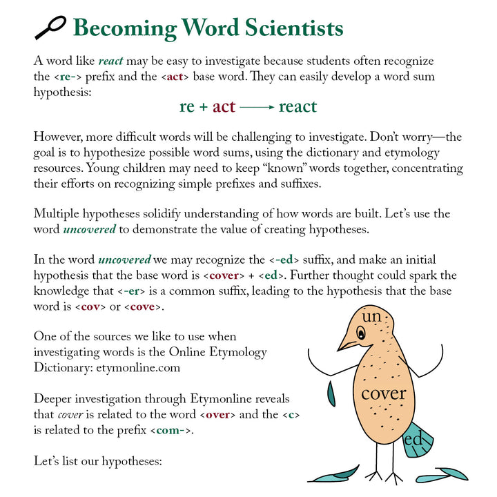 Reading, Writing, Spelling, Grammar Teaching Tools—Rooted in Language ...