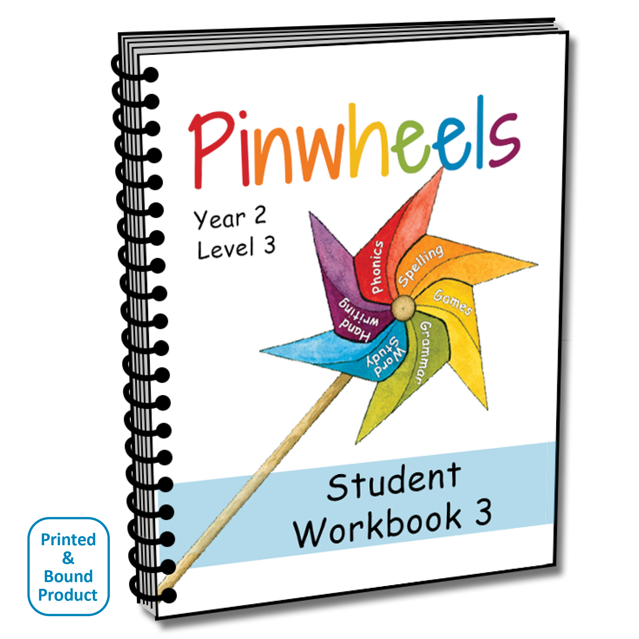 Grade 1 Reading & Writing Practice Workbook—Pinwheels by Rooted in ...